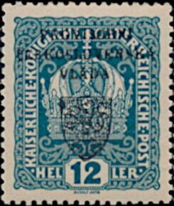 Stamp: Austria Stamps Overprinted "PROVISORNÍ ČESKOSLOVENSKÁ VLÁDA ...