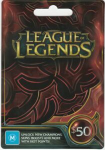 Gift Card: League of Legends Red $50 (Computer/OnLine Games, New ...