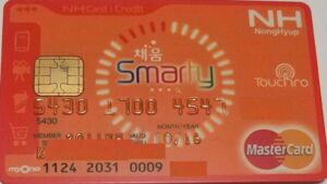 Bank Card: Smarty (Nonghyup Bank, Korea, SouthCol:KR-MC-0045