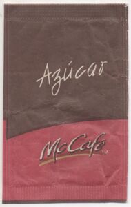 Sugar Packet: McCafé (Argentina(Fast Food) Col:AR-N-000260