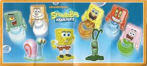 Meal Toy: Captain Krabs (Kinder Surprise, Europe(Kinder - Spongebob ...