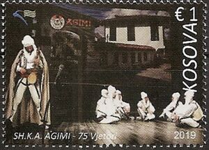 Timbre: 75th Anniversary of SHKA Agimi Theater Organization (Kosovo ...