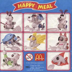 Meal Toy: Lizzy-Chi (Fast Food Toys, Netherlands(Robo-Chi) Col:NL-HM ...