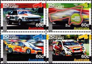 Stamp: Racing - Bathurst (Australia(50th Anniversary of Endurance ...