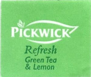 Tea Label: Refresh Green Tea & Lemon (Pickwick, Australia(Small leaves ...