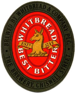 Beer Coaster: Whitbread (Whitbread, United Kingdom of Great Britain ...