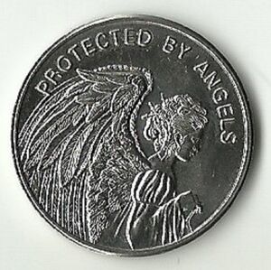 Token: Protected By Angels (United States of America(Religious Tokens ...