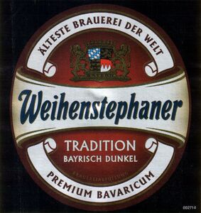 Drink Label: Weihenstephaner Tradition Bayrisch Dunkel (Bayerische ...