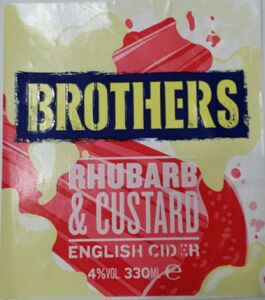 Drink Label: Brothers Cider (Showerings Cider Mill, United Kingdom of ...
