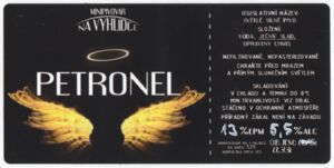 Drink Label: Petronel (Pivovar Na Vyhlídce Moravská Nová Ves, Czech ...