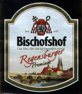 Drink Label: Bischofshof Regensburger Premium (Brauerei Bischofshof e.K ...