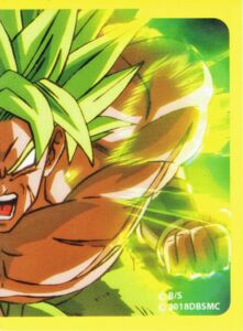 Pegatina: Dragon Ball Super Broly - Sticker no. 137 (Navarrete, Perú ...