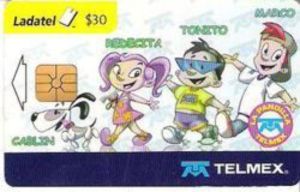 Tarjeta Telefónica: Pandilla Telmex - Presentación (Telmex - Ladatel ...