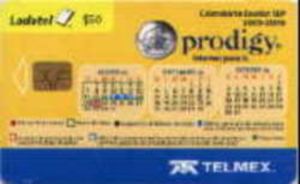 Phonecard: Prodigy - Calendario Sep 05-06 (Telmex - Ladatel, Mexico(07 ...