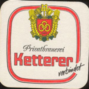 Sous-bock de bière: Ketterer (Wilhelm Ketterer KG, Allemagne ...