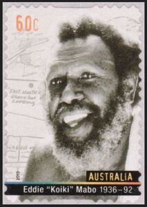 Stamp: Eddie 'Koiki' Mabo (1936-1992) (Australia(Indigenous Leaders) Mi ...