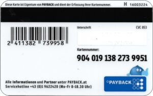 Functional Card: Otto (Payback, Austria(Otto) Col:AT-PB-Ot-001