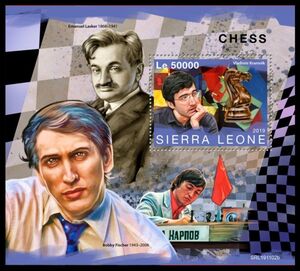 Stamp: Chess Player (Sierra Leone(Chess (2019)) Yt:SL BF1834