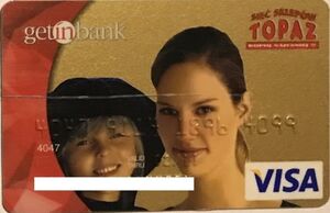 Bank Card: Topaz (Getin Noble Bank, PolandCol:PL-VI-0505