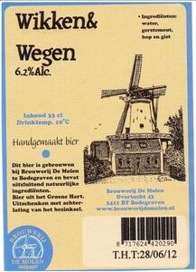 Drink Label: Wikken & Wegen (Brouwerij de Molen, NetherlandsCol:NL-BEER ...