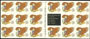 Stamp: Eagle and Shield (United States of America(Unexploded Booklets ...