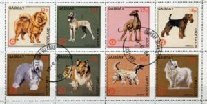 Stamp: Dogs (Scotland, Gairsay: Cinderella Stamps(Dogs) Col:GB-GA 1984-02