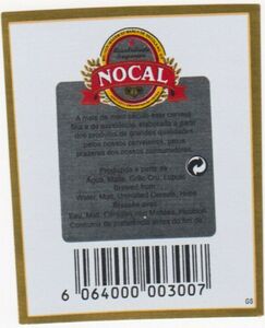 Flaschenetikett: Nocal (Nova Empresa de Cervejas de Angola, Angola) Col ...