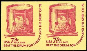 Stamp: Drum (United States of America(Americana Issue) Sn:US 1615b