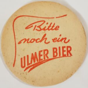 Beer Coaster: Ulmer (Familienbrauerei Bauhöfer GmbH & Co. KG, Germany ...