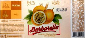 Drink Label: Barbarella Fruitbeer, Maracuja (Cervejaria Campo Bom ...