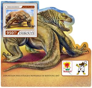 Stamp: Stamp Exhibition Bandung, Indonesia 2017 (Djibouti(International ...