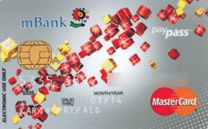 Bank Card: mbank PrePaid (BRE Bank SA/MultiBank/mBank, Poland) Col:PL ...