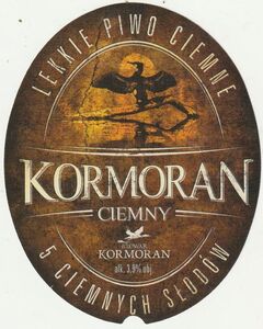 Drink Label: Kormoran Ciemny (Browar Kormoran Olsztyn, PolandCol:PL ...