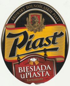 Drink Label: Piast (Browar Okocim, PolandCol:PL-BEER-006546