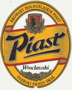 Drink Label: Piast Wroclawski (Browar Okocim, PolandCol:PL-BEER-006560