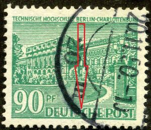 Stamp: Technical College (Berlin(Berlin buildings) Mi:DE-BE 56IV