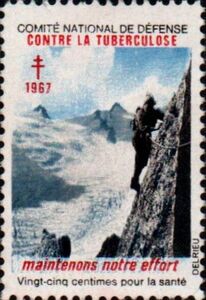 Stamp: Tuberculosis (France: Cinderella Stamps(Tuberculosis Charity ...