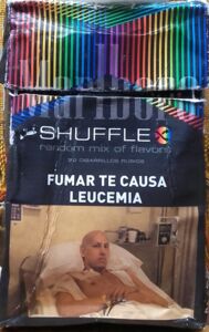 Maço de cigarros: Marlboro Shuffle (Argentina) Col:AR-CT-0208
