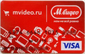 Bank Card: Mvideo.ru (Payment Center, RussiaCol:RU-VI-1148.01