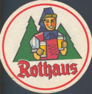 Bierdeckel: Rothaus (Rothaus, Badische Staatsbrauerei, AG, Deutschland ...