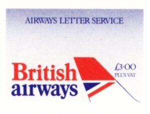 Stamp: Airway Letter Service (United Kingdom: Private Post Offices ...