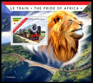 Stamp: African Train ''The Pride of Africa'' (Togo(The Pride of Africa ...
