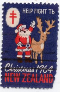 Stamp: Tuberculosis Association (New Zealand: Cinderella Stamps ...