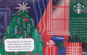Gift Card: Christmas Tree (Starbucks, Malaysia(Christmas) Col:MY-S-6169 ...