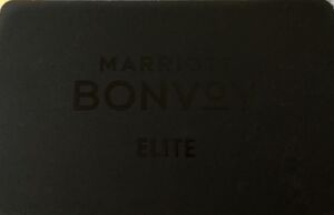 כרטיס מפתח לחדר המלון: Marriott Bonvoy Elite (Marriott, ארצות הברית ...