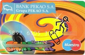 Bank Card: Pekao Junior (Bank Polska Kasa Opieki SA/Bank Pekao SA ...
