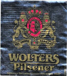 Drink Label: Wolters Pilsener (Hofbrauhaus Wolters, Germany, Federal ...
