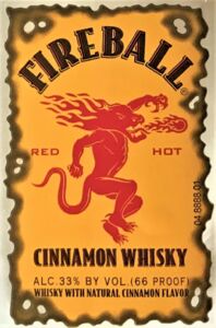 Drink Label: Fireball Cinnamon (Sazerac Co., United States of ...
