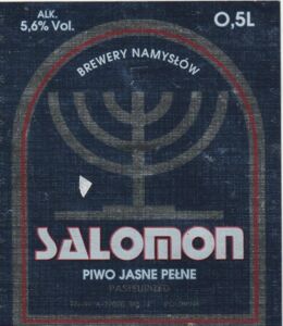 Drink Label: Salomon (Browar Namyslow, PolandCol:PL-BEER-006705