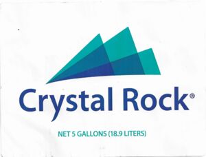 Etiqueta de bebida: Crystal Rock Water (DS Services of America, Inc ...